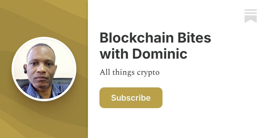 Blockchain Bites with Dominic | Dominic Hackett | Substack
