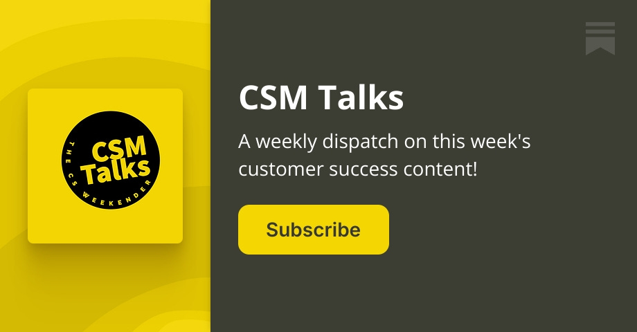 CSM Talks | Substack