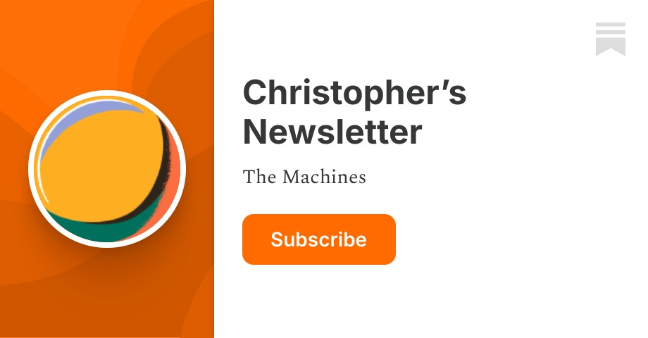 The Machines - by Christopher D Starkey