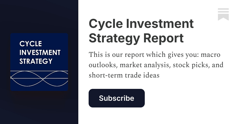 Cycle Investment Strategy Report | Substack