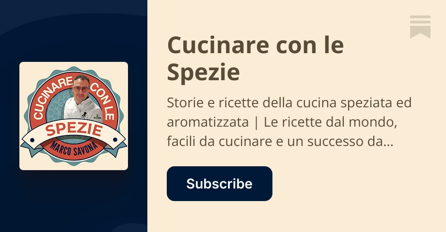 Cucinare con le Spezie | Marco Savona | Substack