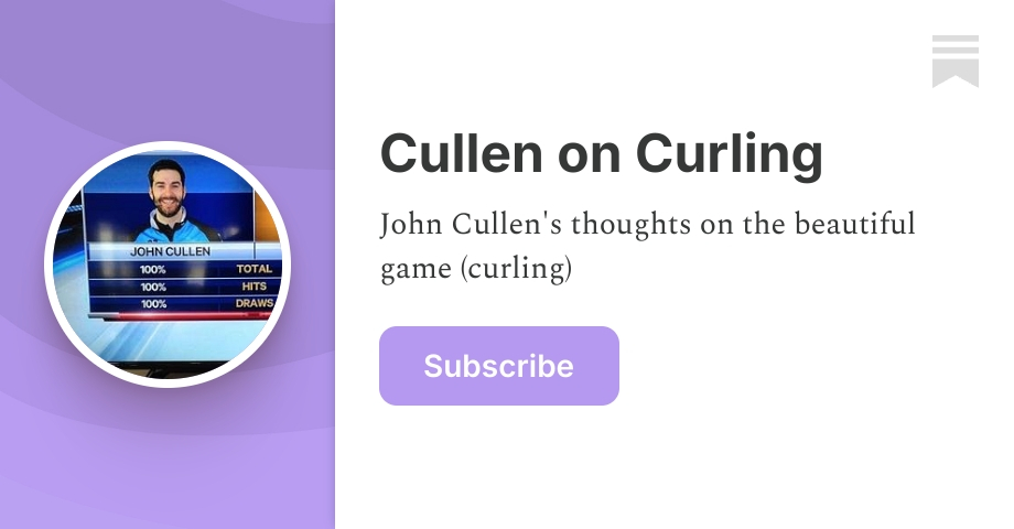 Cullen on Curling | John Cullen | Substack