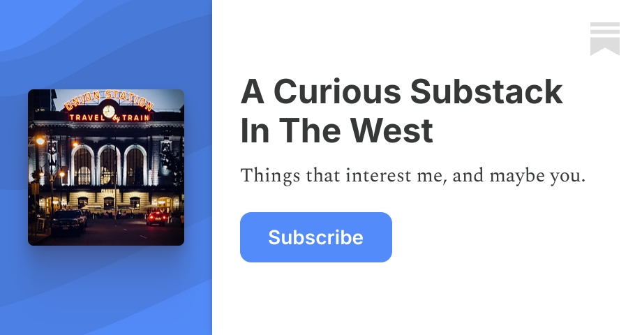 A Curious Substack In The West | Matt Cable | Substack