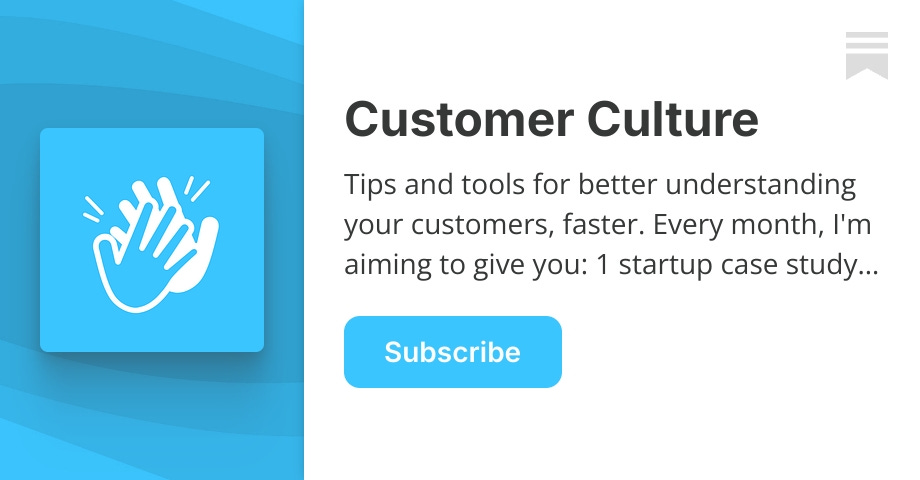 Customer Culture | Caitlin Sullivan | Substack