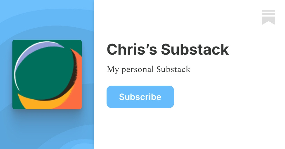Chris’s Substack | Chris Wylie | Substack