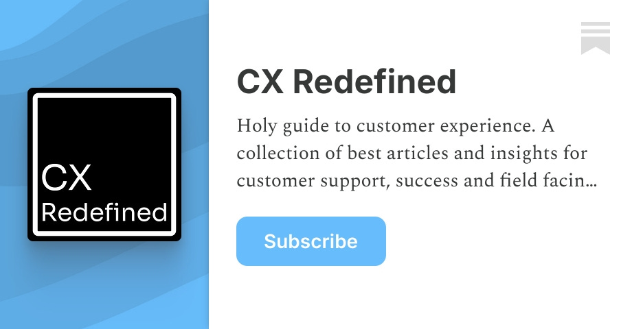CX Redefined | Suman Saurabh | Substack