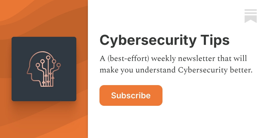Cybersecurity Tips | Nuno | Substack