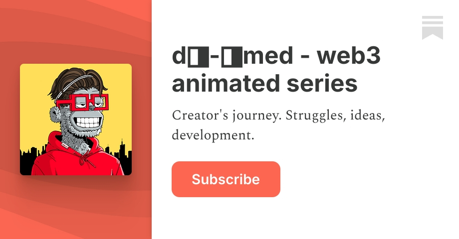 d - med - web3 animated series | manzombie.eth | Substack