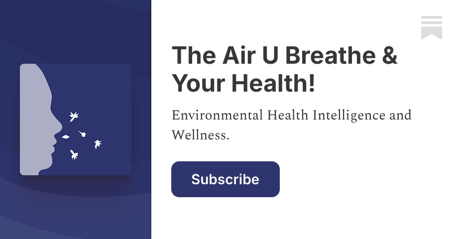 The Air U Breathe & Your Health! | Eric @ DailyBreath | Substack