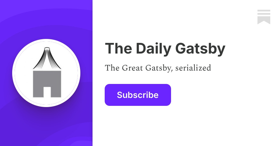 The Daily Gatsby | Substack