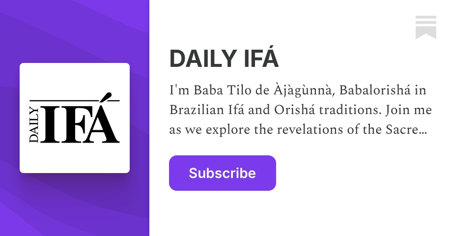 DAILY IFÁ | Substack