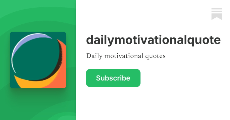 Motivational quote of the day