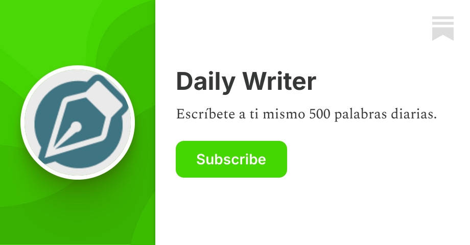 Daily Writer | Substack