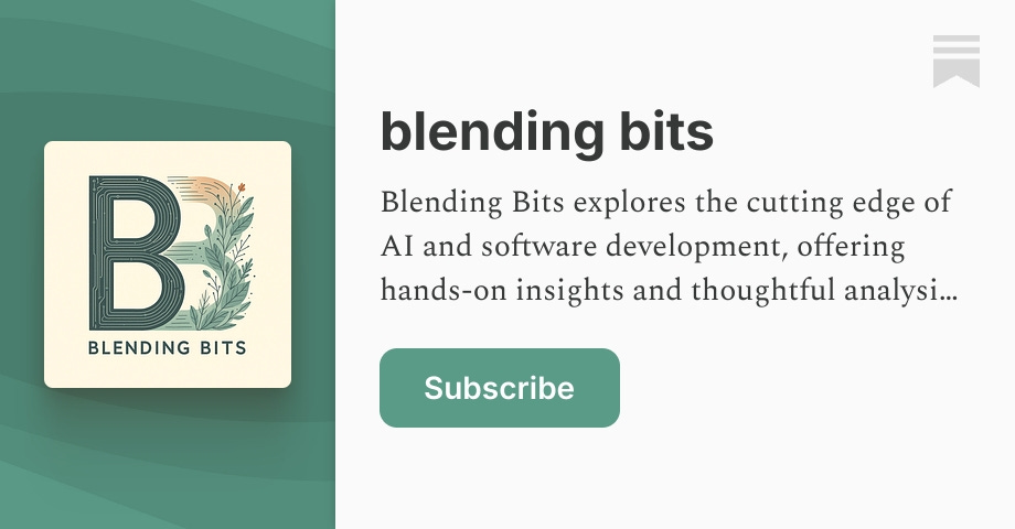 blending bits | darlin | Substack