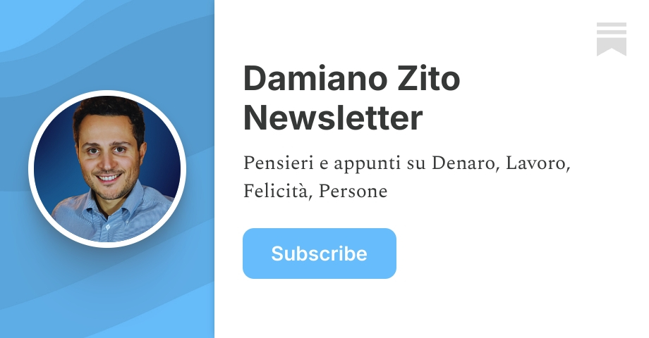 Damiano Zito Newsletter | Substack
