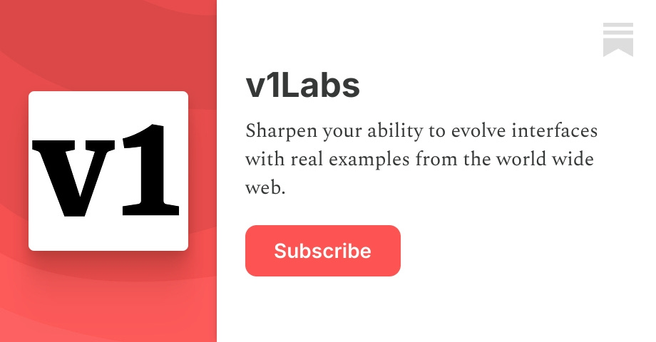 v1Labs | Dane Lyons | Substack