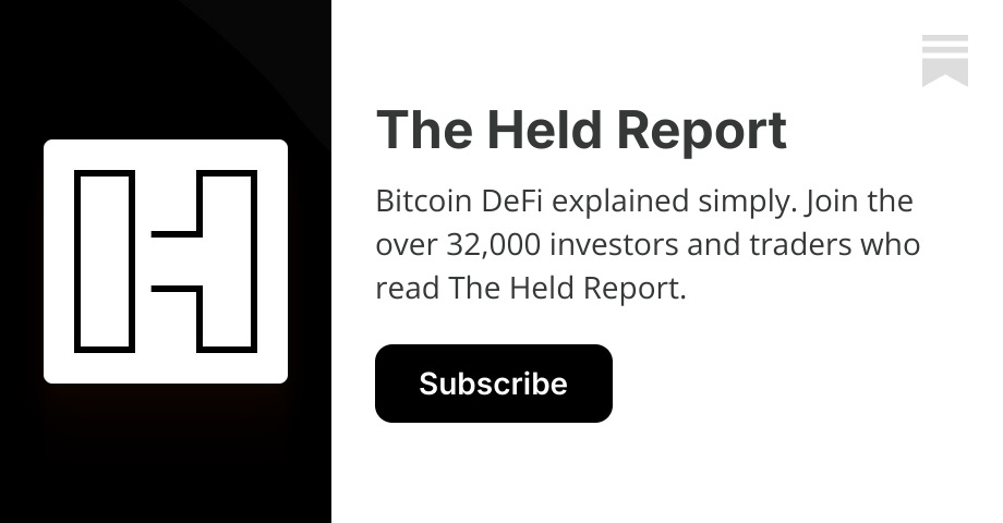 The Held Report | Dan Held | Substack