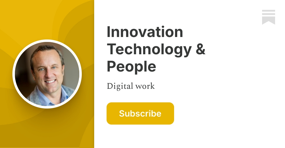 Innovation Technology & People | Dan Holme | Substack