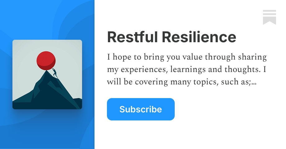 Restful Resilience | Substack
