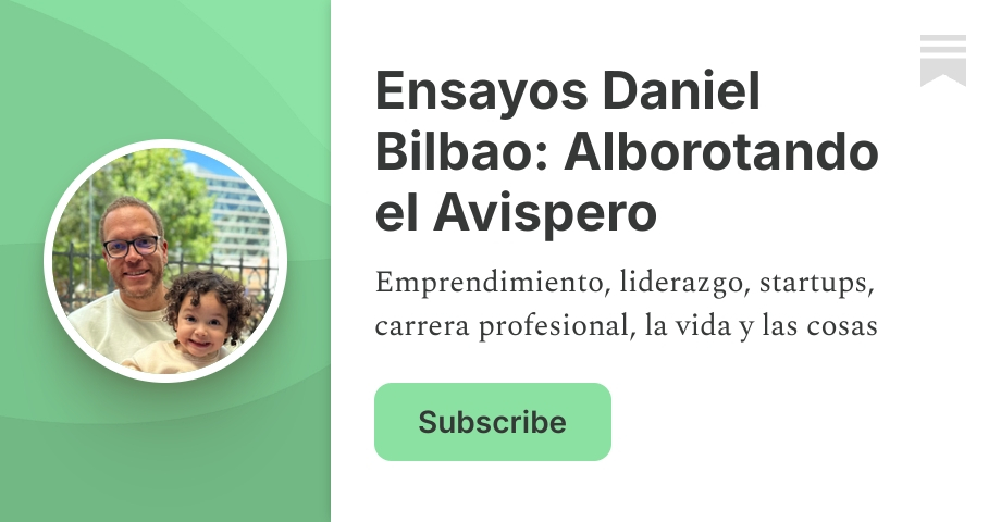 Ensayos Daniel Bilbao: Alborotando el Avispero | Substack