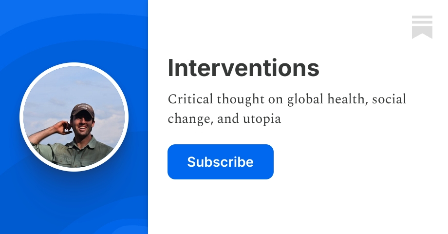 Interventions | Daniel Krugman | Substack