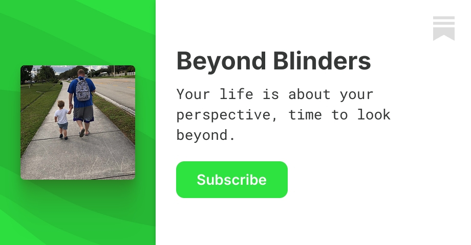 Beyond Blinders | Daniel Schaal | Substack