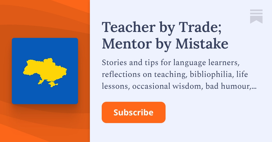 Teacher by Trade; Mentor by Mistake | Daniel Puzzo | Substack
