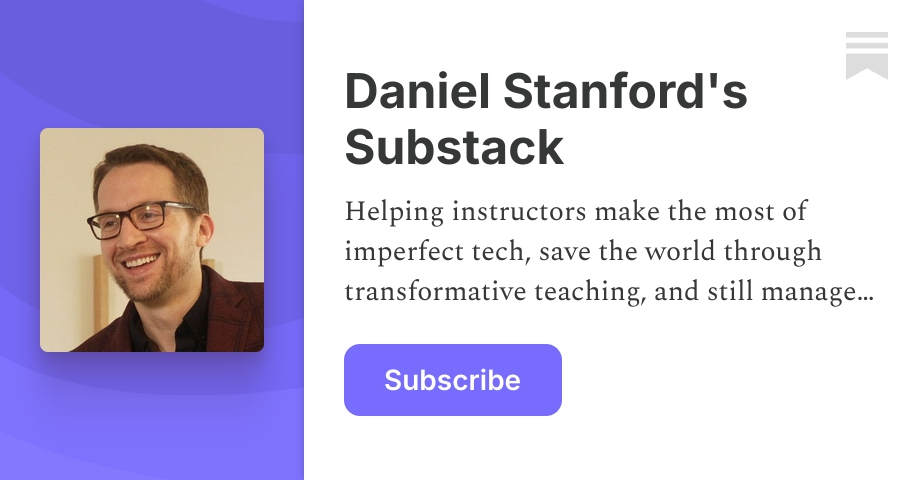 Daniel Stanford's Substack | Substack