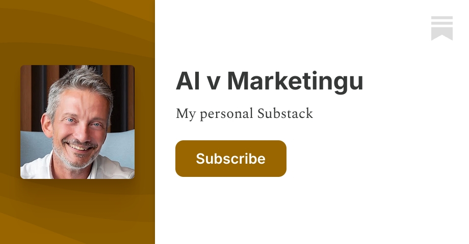 AI v Marketingu | Daniel Sturm | Substack