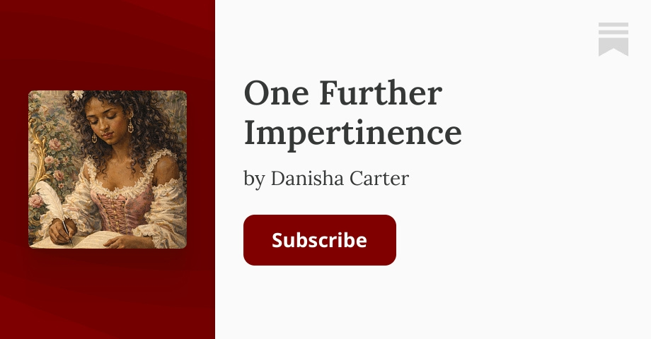 CARTER CARTEL | Danisha Carter | Substack