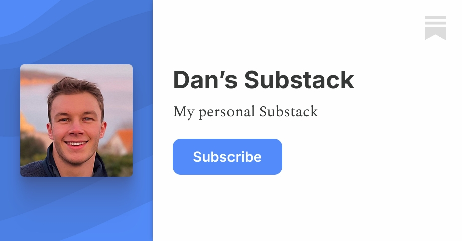 Dan’s Substack | Dan Marek | Substack