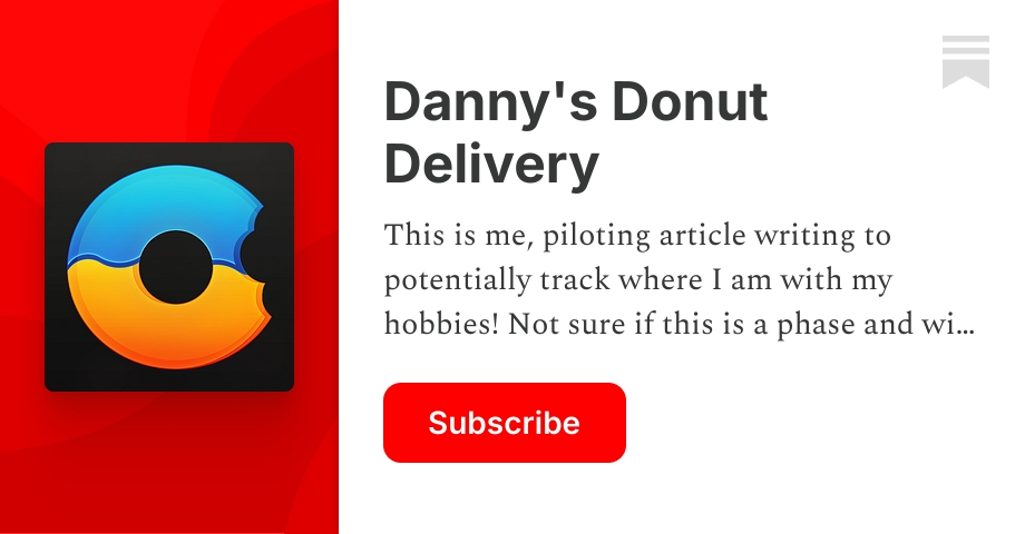 Danny's Donut Delivery | Substack