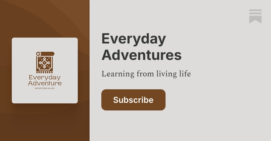 Everyday Adventures | Dario Hamidi | Substack