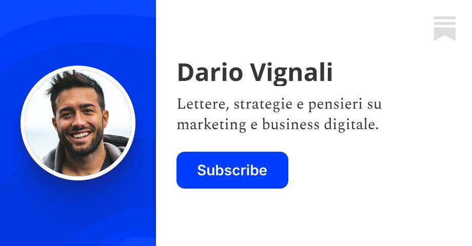 Dario Vignali | Substack