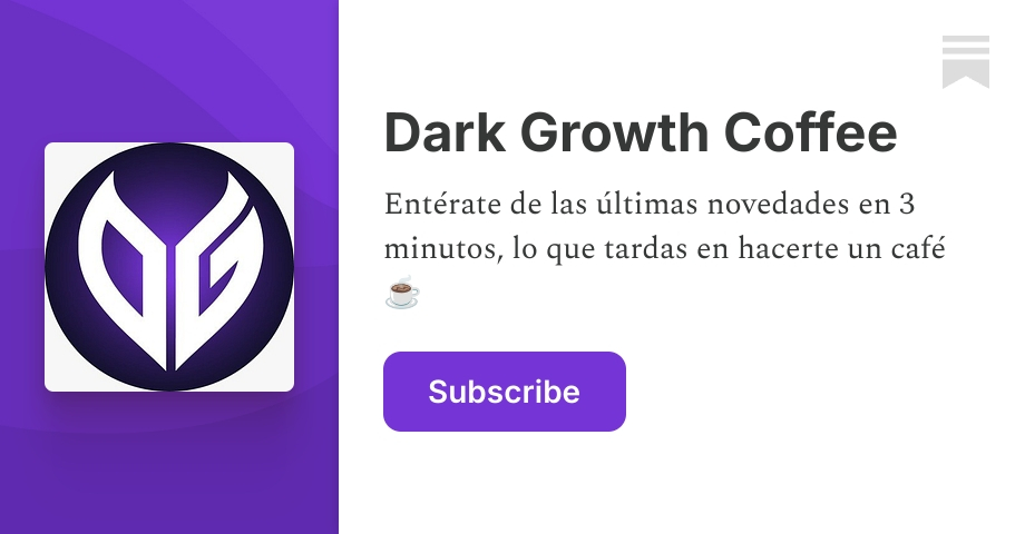 Dark Growth Coffee | Substack