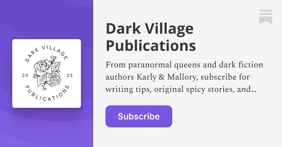 Dark Village Publications | Substack