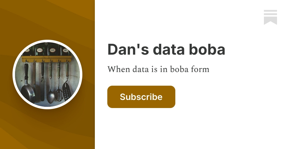 Dan's data boba | Dan Nguyen | Substack