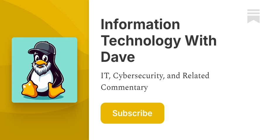 Blog O' Dave | Dave Markowitz | Substack