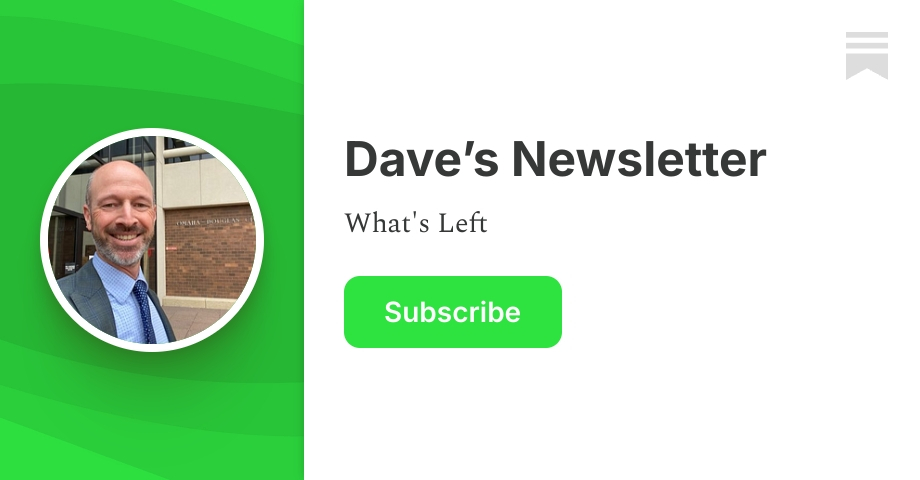 Dave’s Newsletter | Dave Pantos | Substack