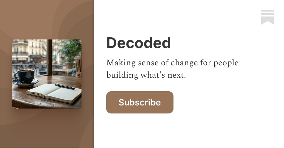 Decoded | David Duncan | Substack