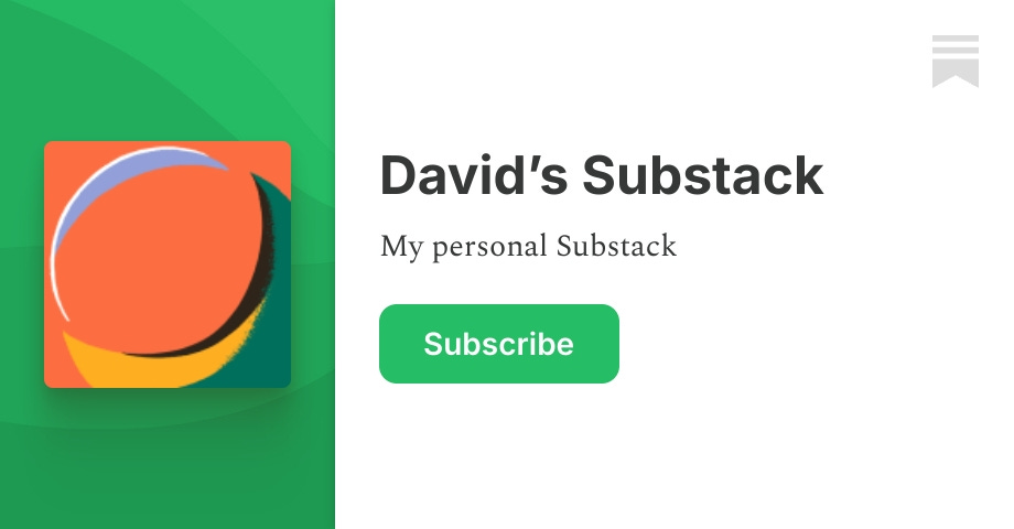 David’s Substack | David John Lees | Substack