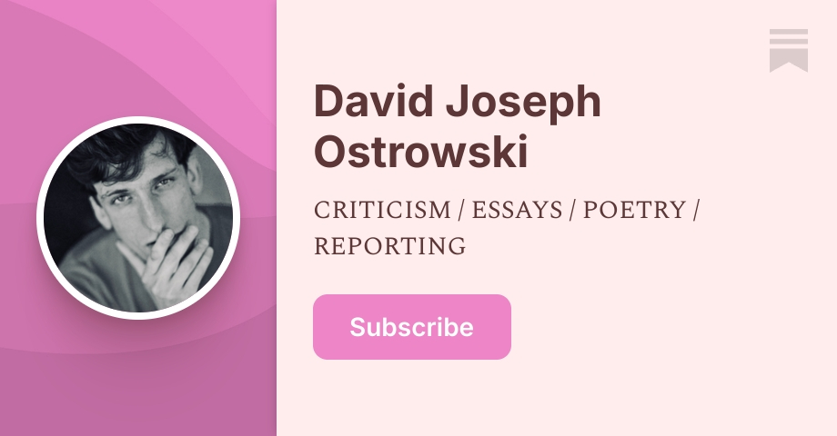 About - David Joseph Ostrowski