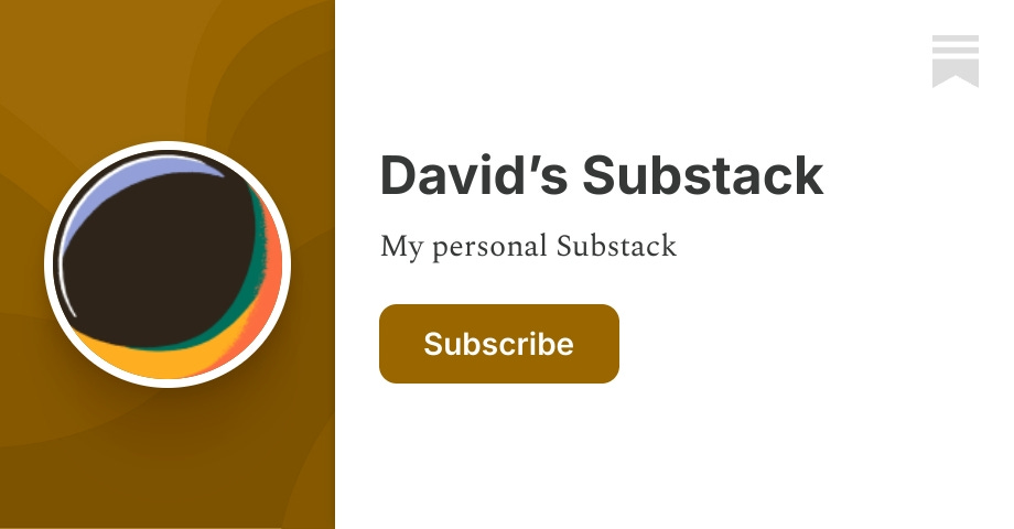 David’s Substack | David Lilienfeld | Substack