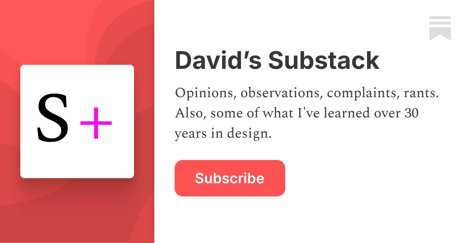 About - David’s Substack