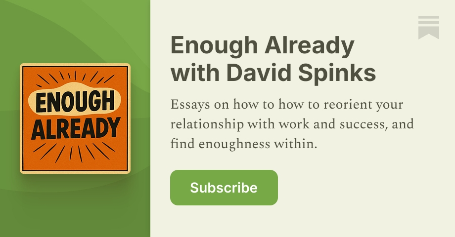 How to Sabbatical - David Spinks' Newsletter