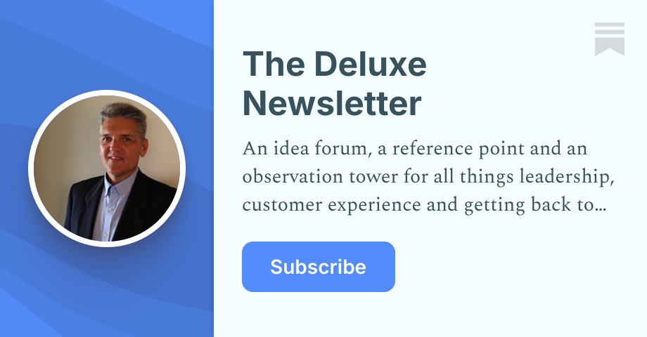 The Deluxe Newsletter | David Van Hecke | Substack