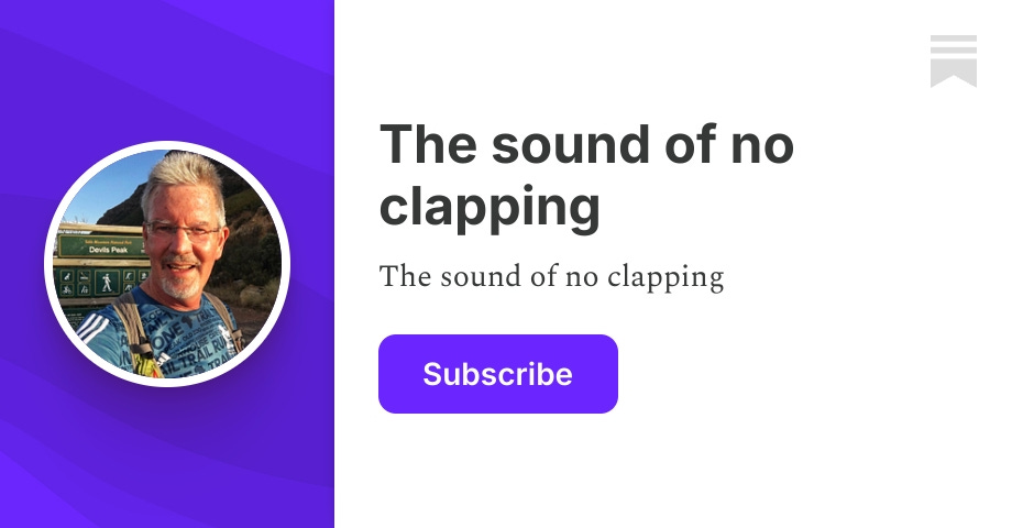 About - The sound of no clapping