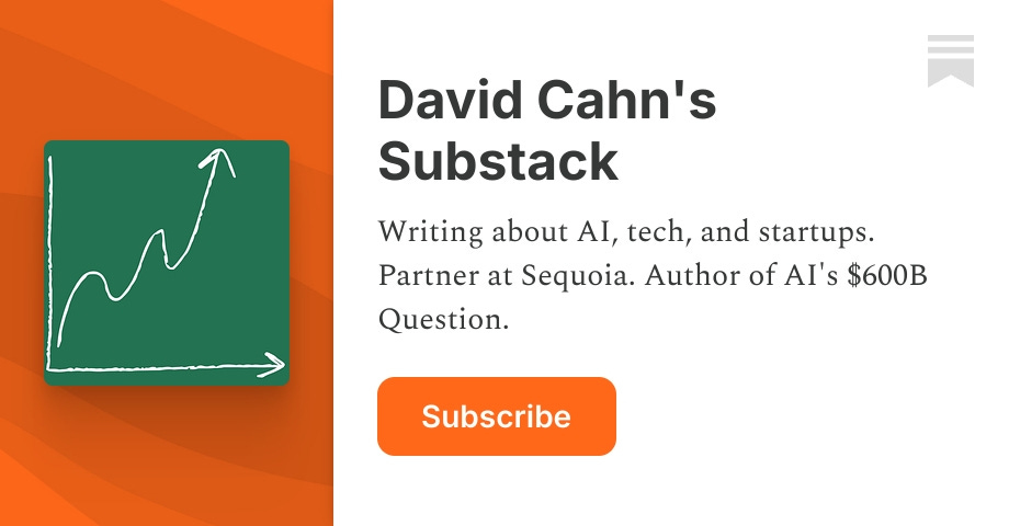 David Cahn's Substack | Substack