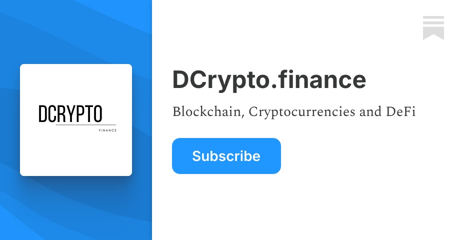 DCrypto.finance | Boris Nedeltchev | Substack