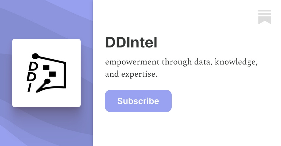 DDIntel | Justin Chan, Ph.D. | Substack